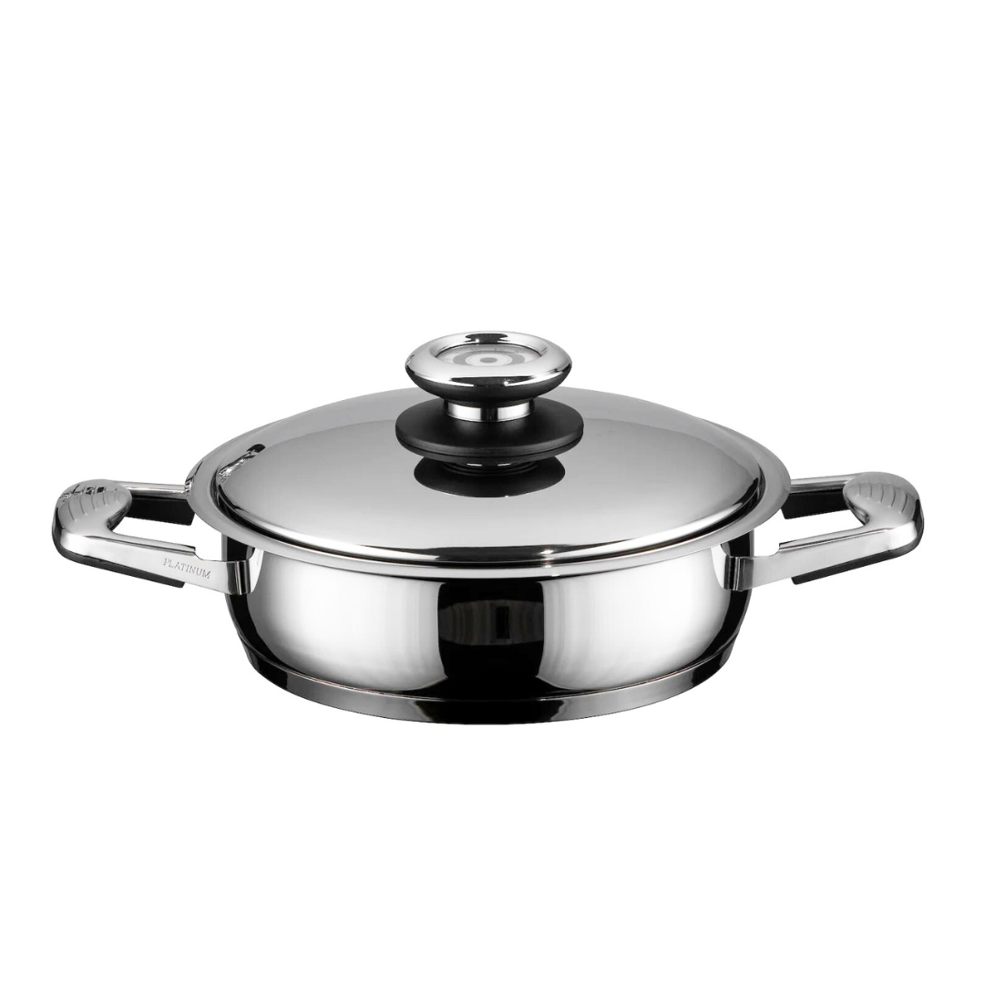 Professional Platinum Large Skillet w/c – Professional Platinum Cooking ...